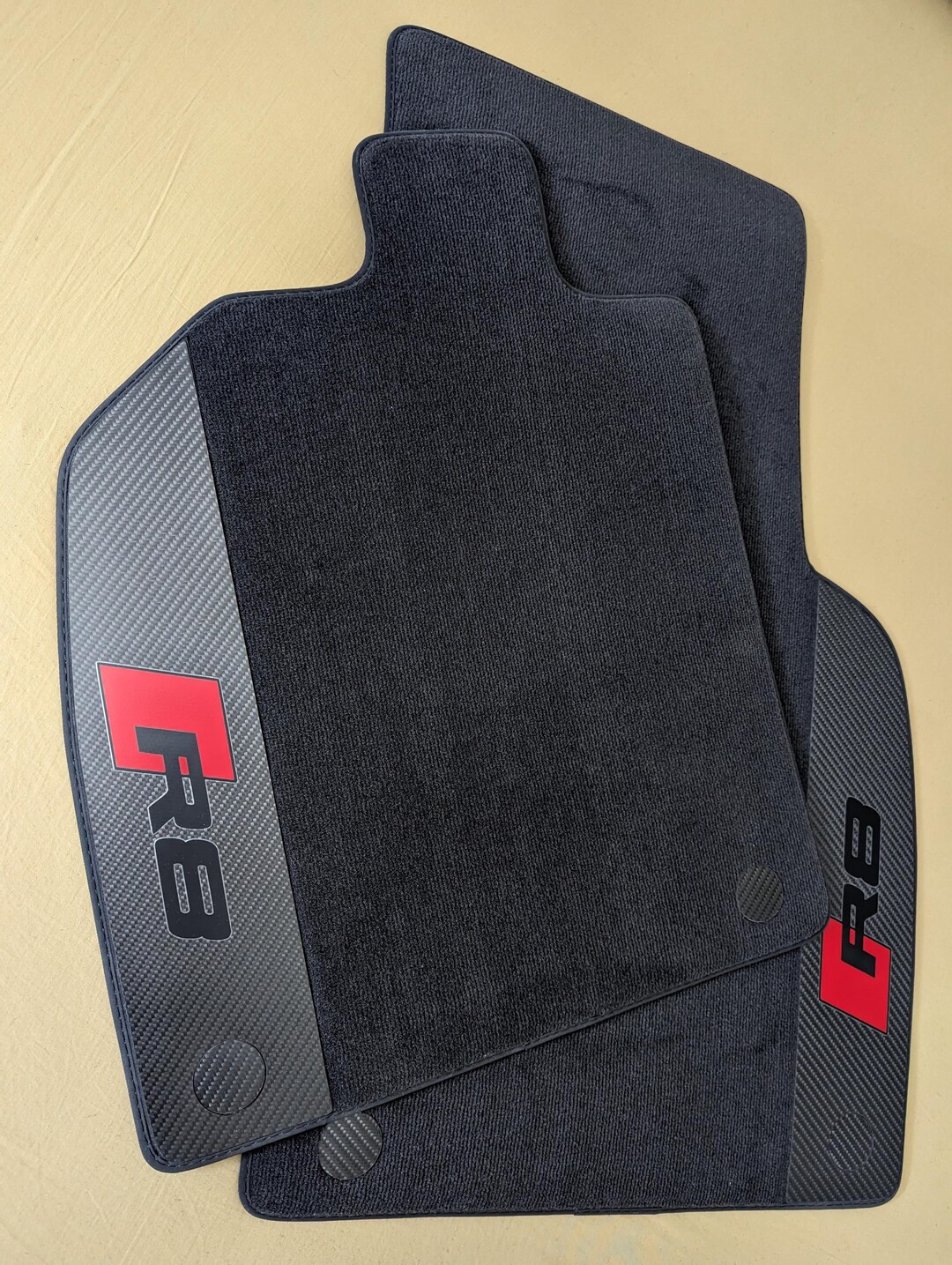 Audi R8 Type 4S 2016-2024 Custom Floor Mats With Real Carbon Fiber - Etsy