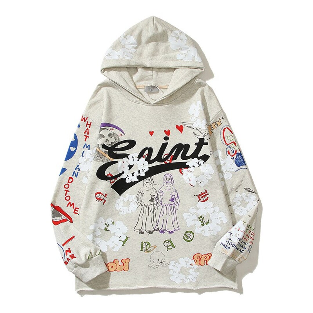Saint Hoodie High Quality Clothing Hooded Hoodie New - Etsy
