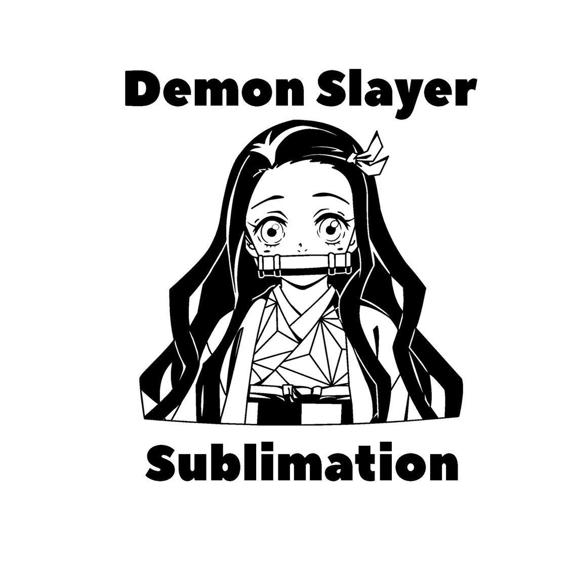 Demon Slayer Svg Demon Slayer Hoodie Demon Slayer Sticker Etsy