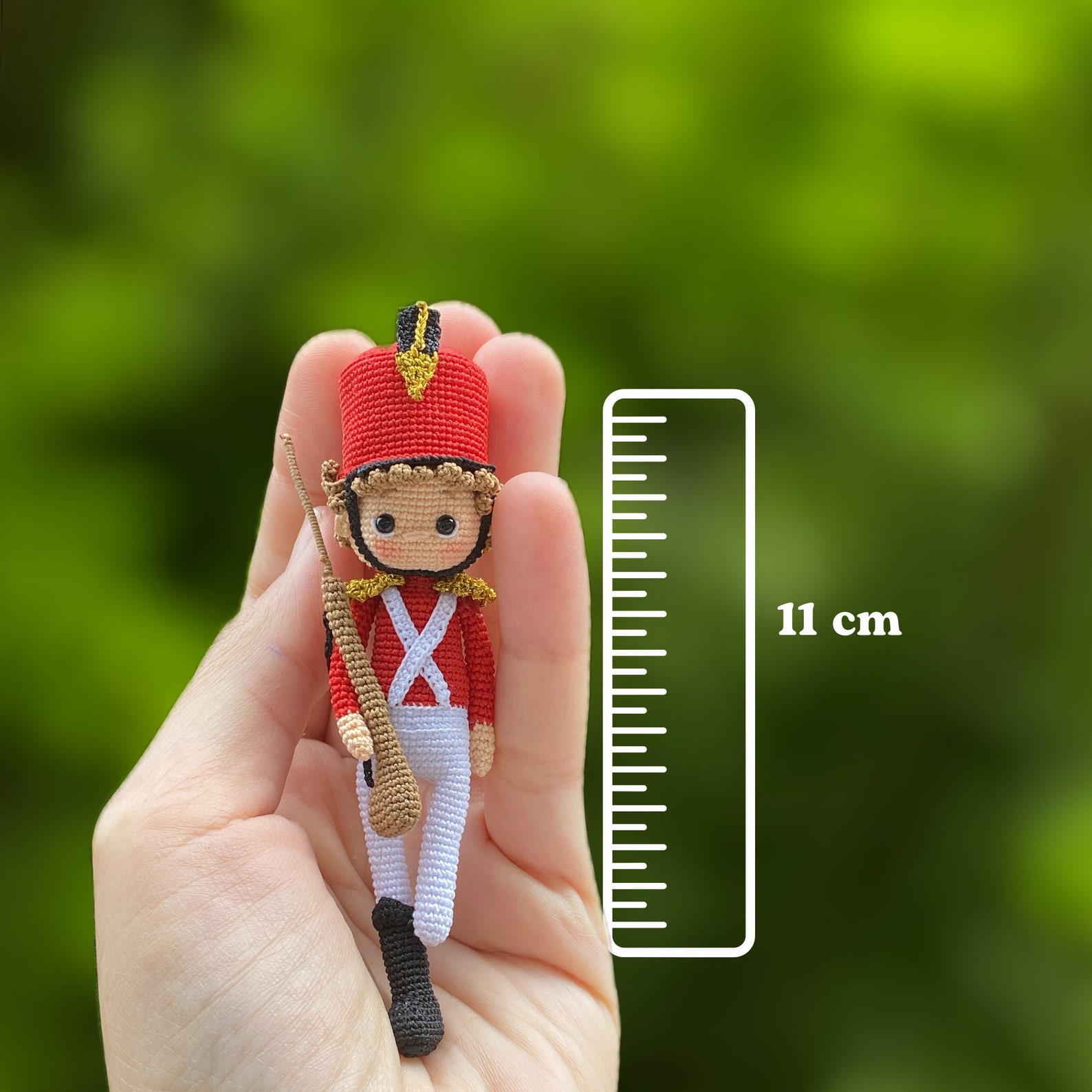 Miniature Amigurumi Tin Soldier Crochet Pattern (PDF Pattern) - Etsy