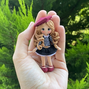 Emily Miniature Amigurumi Pattern, Amigurumi Pattern, Miniature Pattern ...