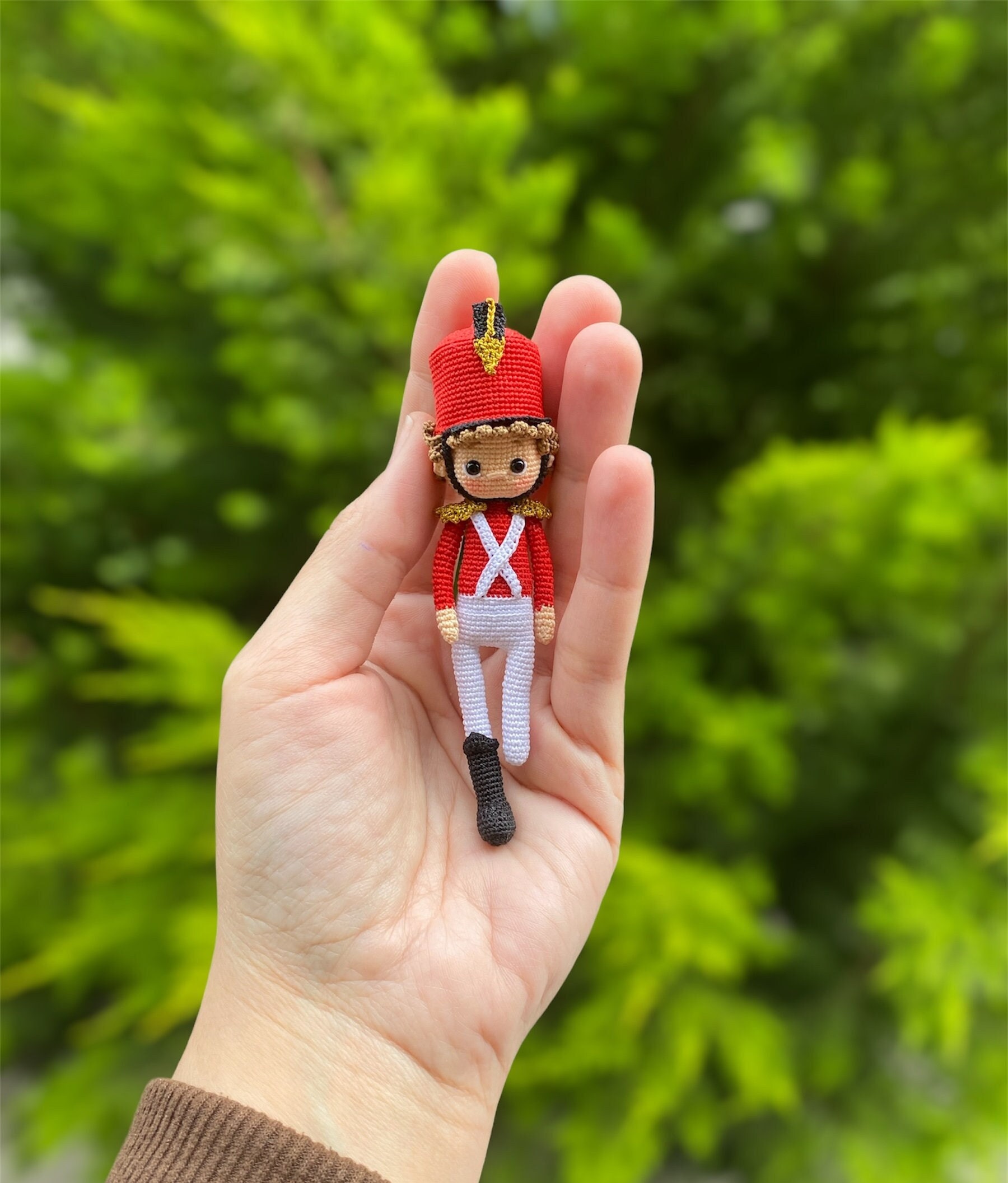 Miniature Amigurumi Tin Soldier Crochet Pattern (PDF Pattern) - Etsy