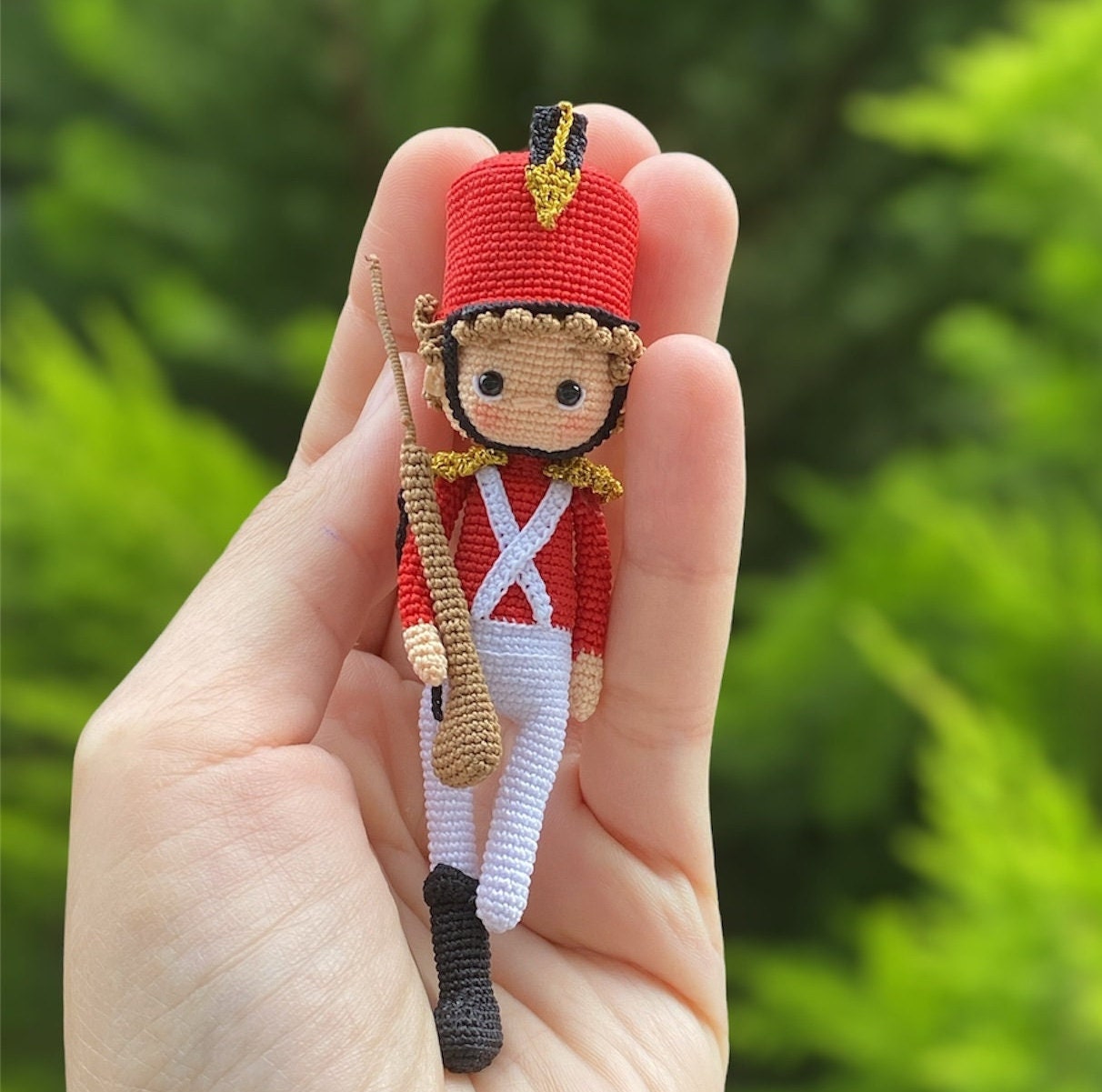 Miniature Amigurumi Tin Soldier Crochet Pattern (PDF Pattern) - Etsy