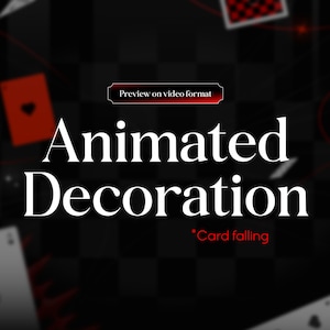 Card Magic Animated Stream Overlay Package (digital Download) - Etsy