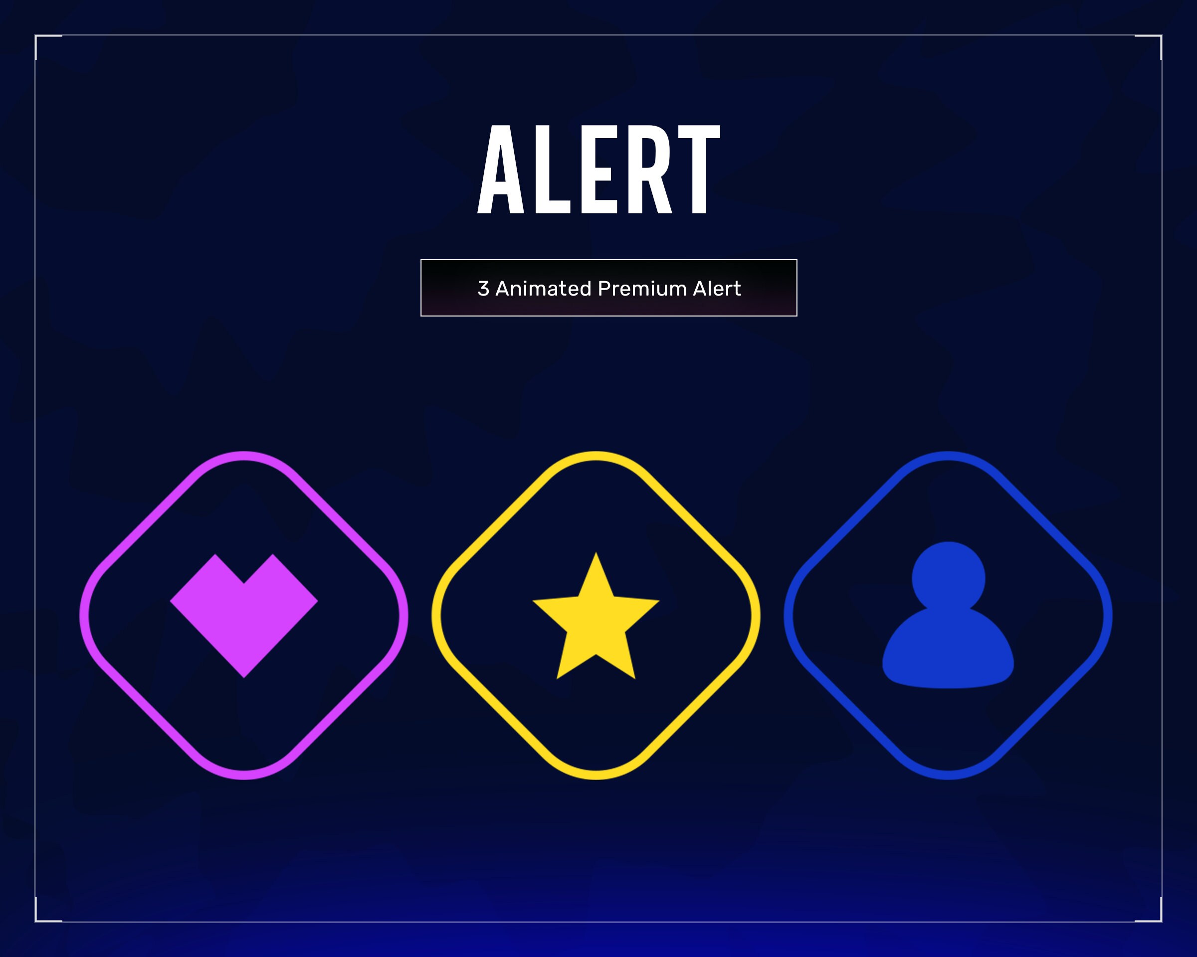 Dark Blue Stream Overlay Package Animated, Minimalist, Gaming, Twitch ... Dark Blue Stream Overlay Package Animated, Minimalist, Gaming, Twitch ...