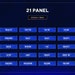 Dark Blue Stream Overlay Package Animated, Minimalist, Gaming, Twitch ...