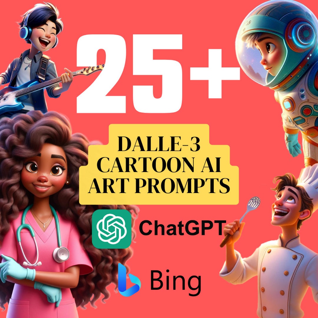 25 Dall-e3 & Chatgpt V4 Ai Art Prompt Guide, Dalle 3 Prompts ...