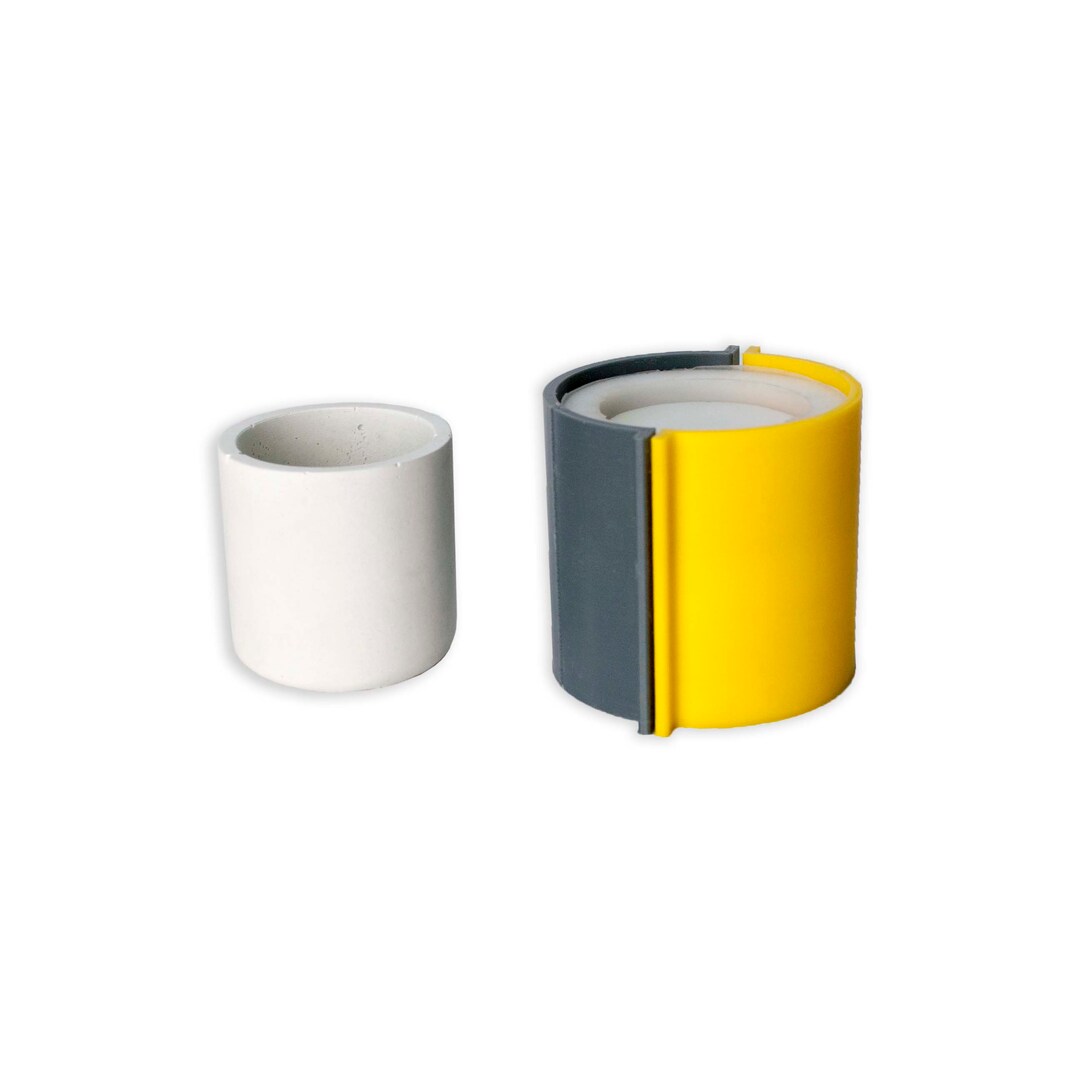 Silicone Candle Jar Mold MK6 (100ml): DIY Concrete Vessel Mould - Etsy