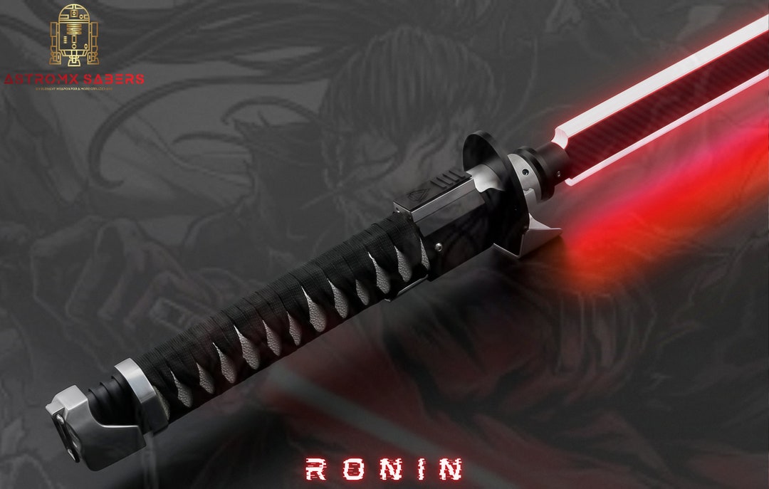 The Ronin (grim) Neopixel W/ Sword Style Blade Option Lightsaber - Etsy