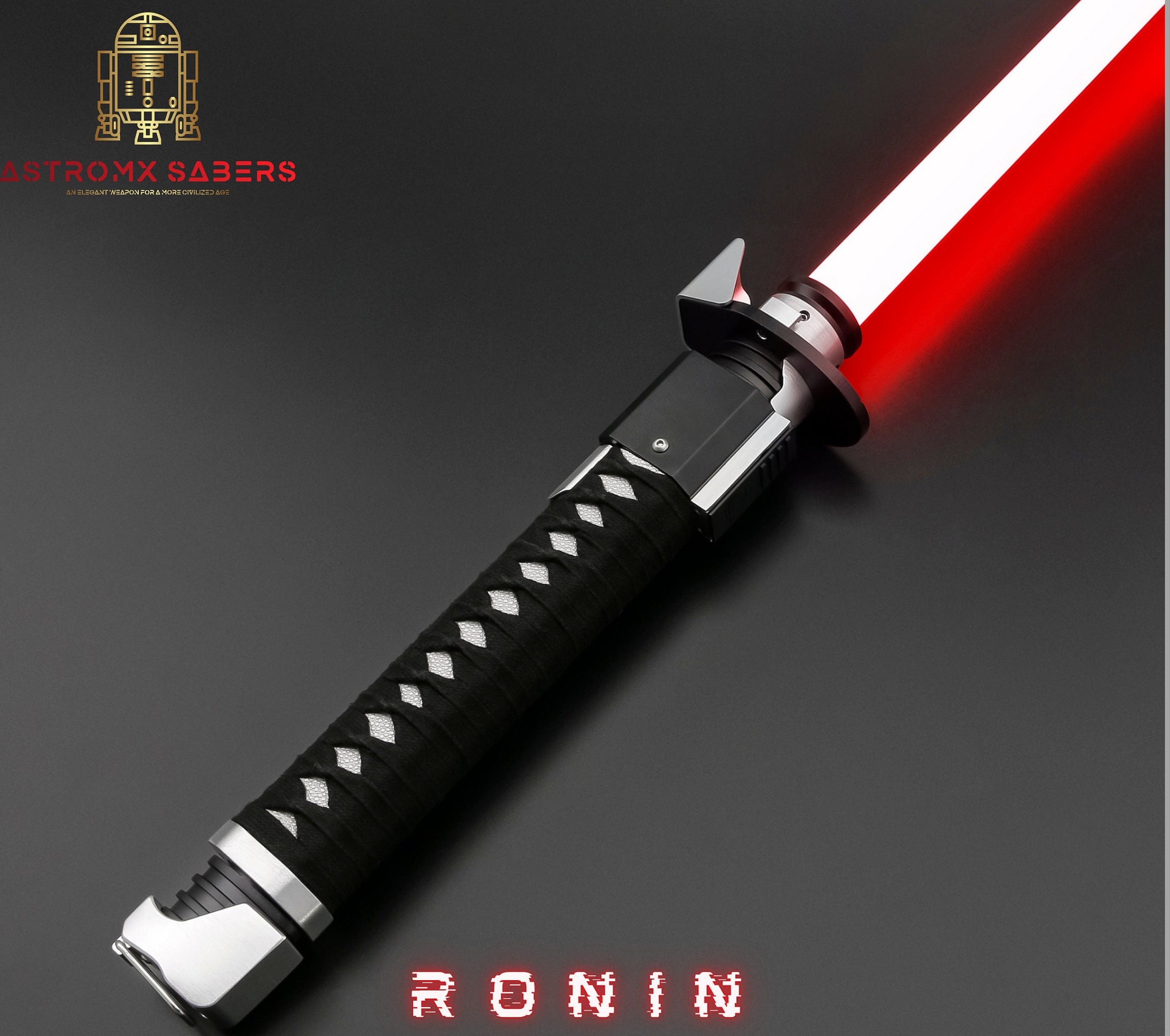 The Ronin (grim) Neopixel W/ Sword Style Blade Option Lightsaber - Etsy