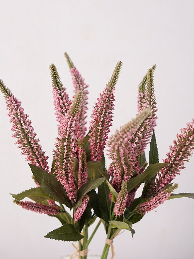 Small Spike Speedwell Bouquet Fake Buddleja Globosa Salvia - Etsy