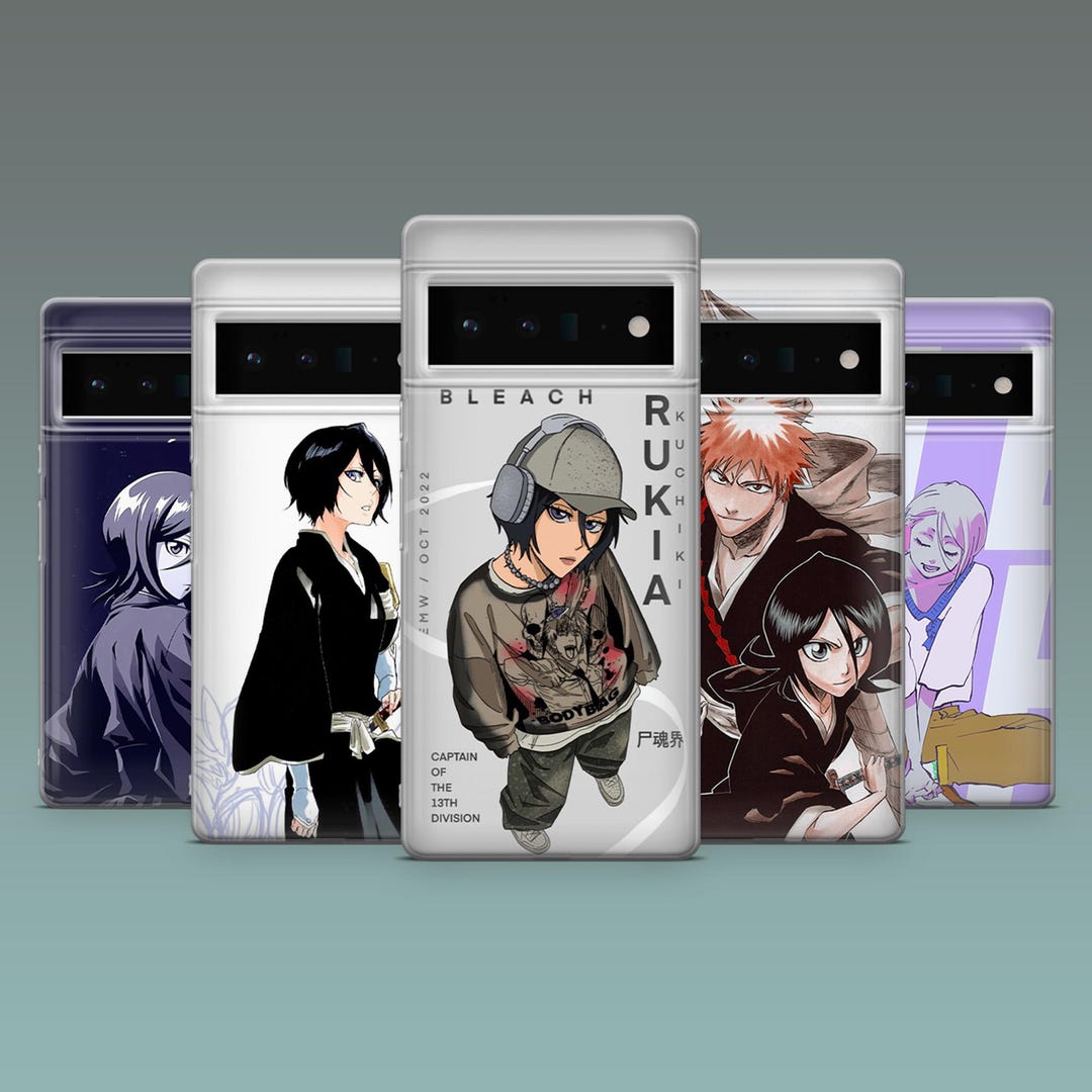 Bleach Rukia Phone Case Aesthetic Anime Cover for Google Pixel 9, 9pro ...