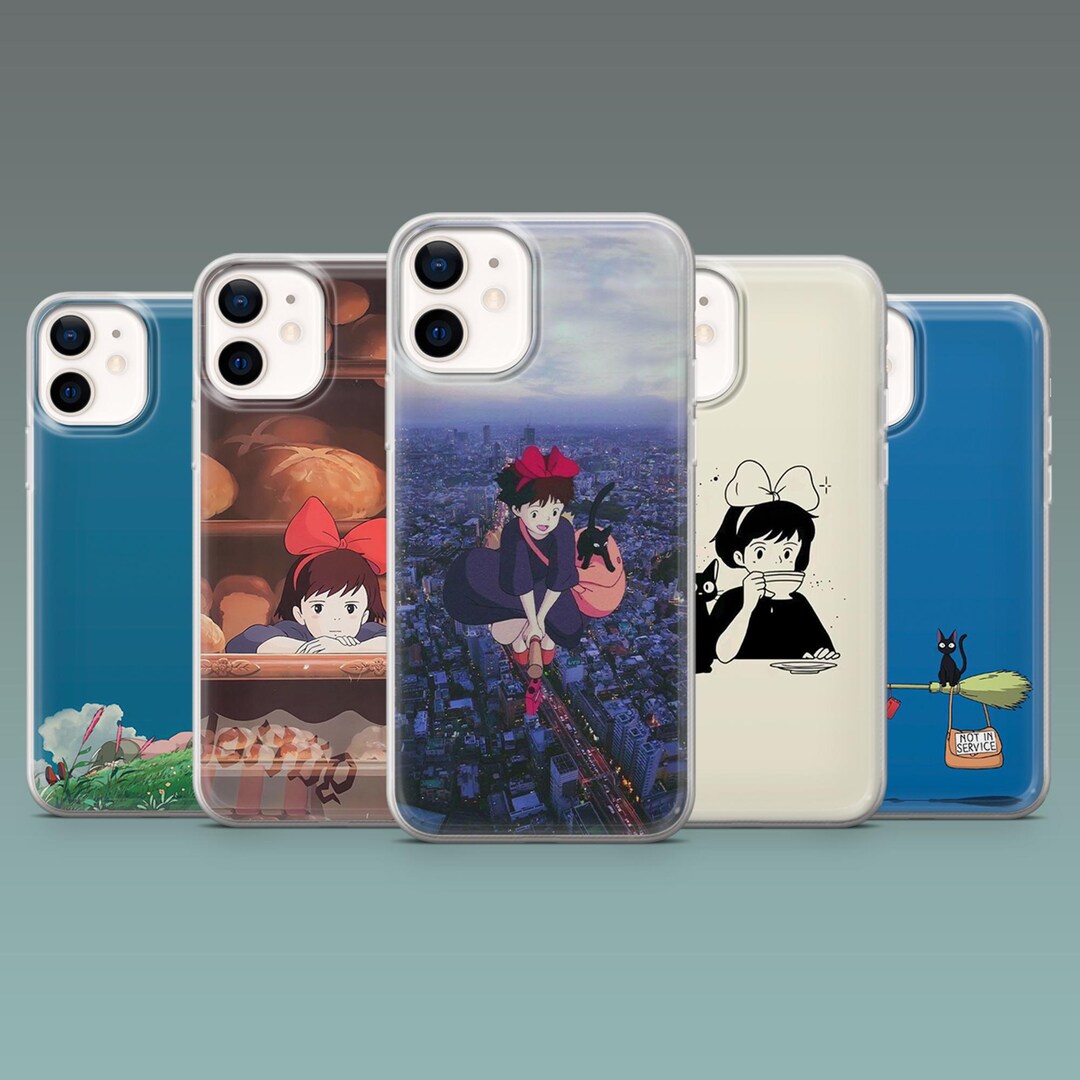 Kiki’s Delivery Service Phone Case Studio Ghibli Kiki Cover for iPhone ...