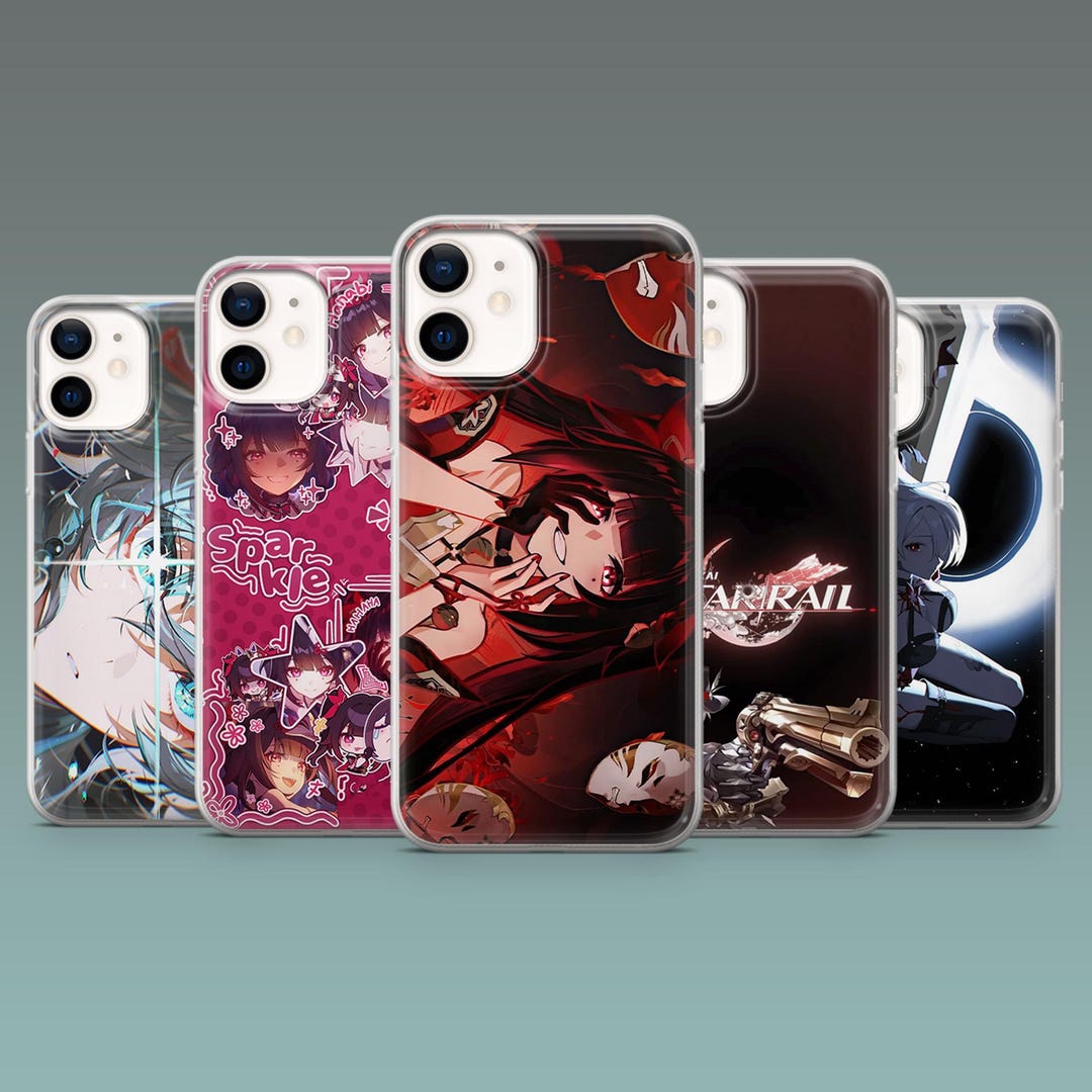 Characters HSR Phone Case Boothill Sparkle Cover for iPhone 16, 15, 14 ...