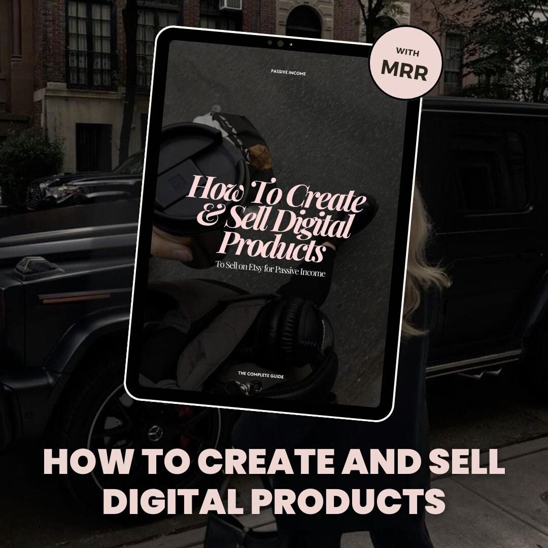 How to Create and Sell Digital Product Ebook Guide With PLR - Etsy