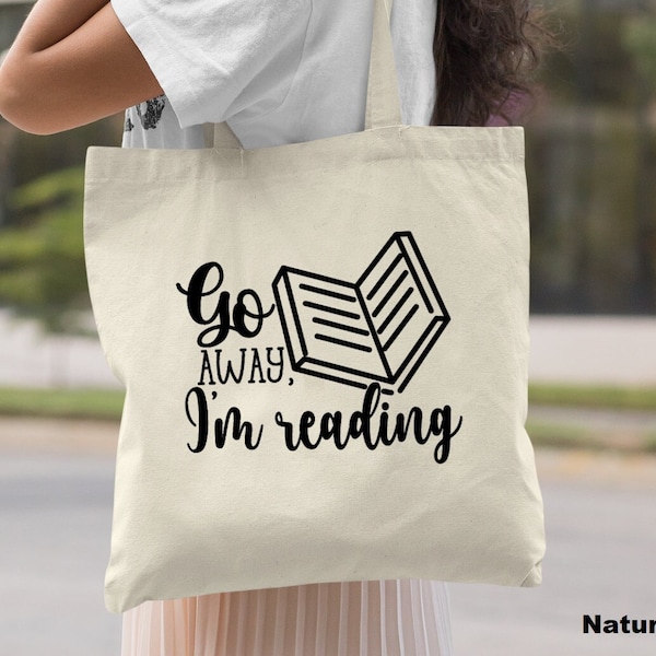Reading Tote Bag - Etsy