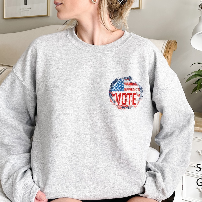 Vote Sweatshirt - Etsy