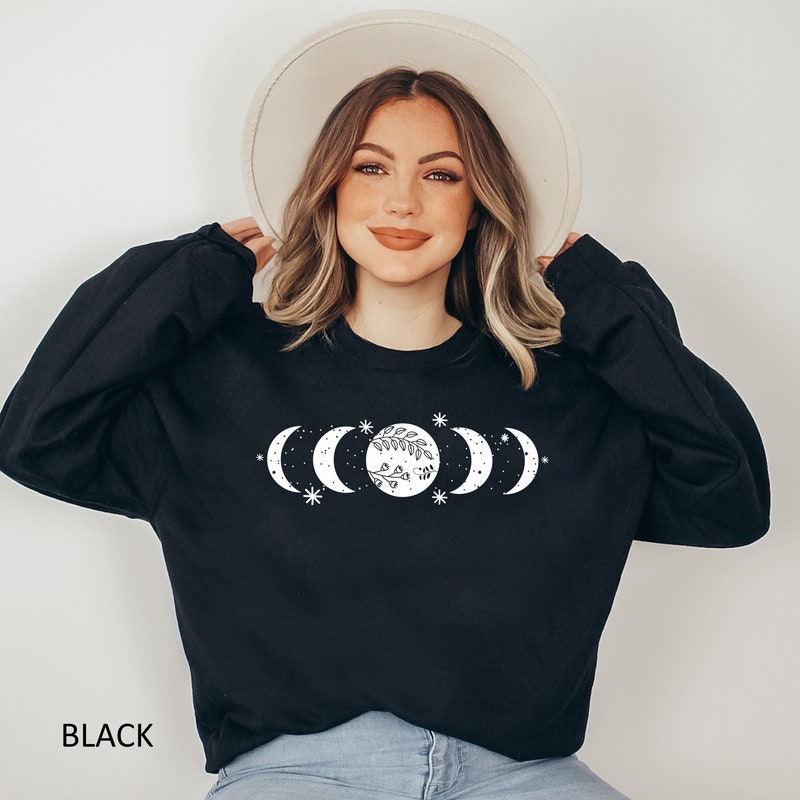 Moon Sweatshirt - Etsy