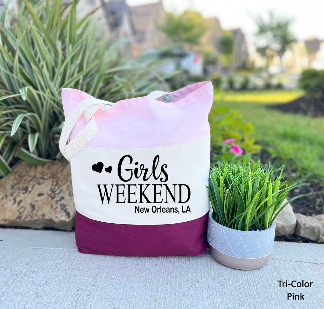 Tote Bag Gift for Girls, Girls Weekend New Orleans Tote Bag, Girls Trip ...