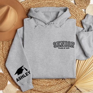 Custom Graduation Hoodie, Custom Name Graduation Gift, Graduation ...