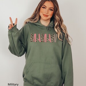 Mamaw Hoodie, Gift for Mamaw, Mamaw Leopard Print Hoodie, Gifts for ...