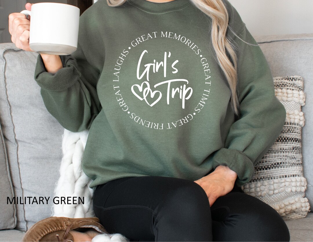 Girls Trip Sweatshirt, Girls Trip Therapy Pullover, Great Memories ...