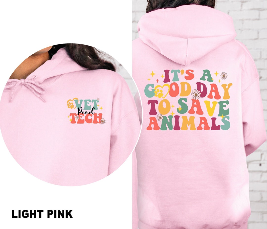 Personalized Vet Tech Hoodie, Custom Vet Tech Hoodie, Personalized Gift ...