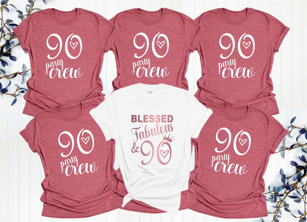 90th Birthday Gift for Women, 90th Birthday Shirt for Woman, 90th ...