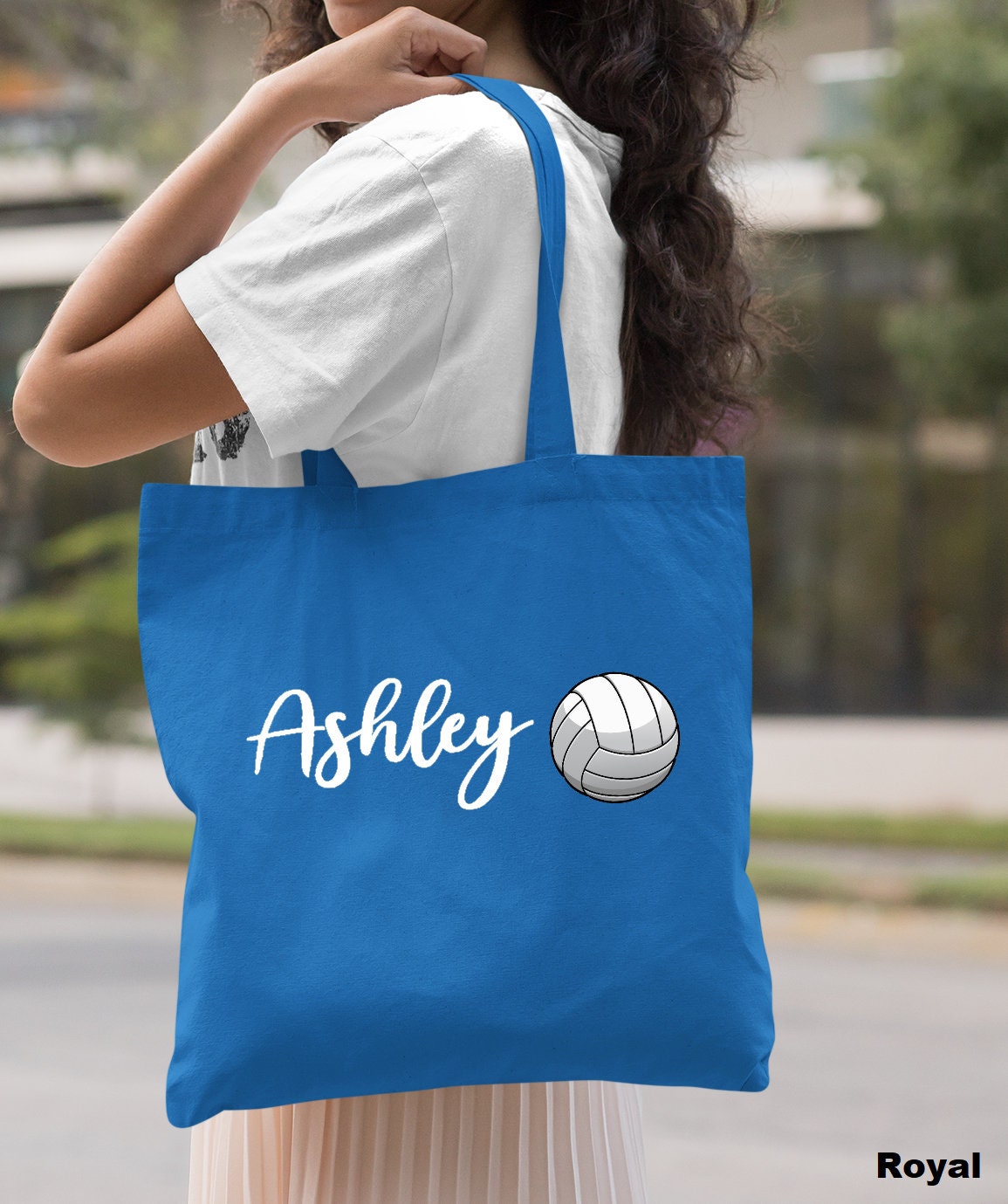 Custom Volleyball Tote Bag, Volleyball Player Tote Bag, Gift for ...