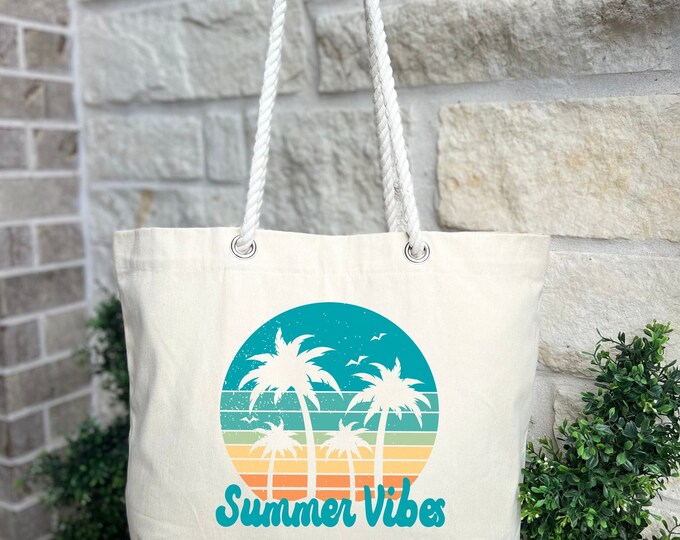Summer Vacay Loading Tote Bag, Birthday Gift, Mothers Day Shirt, Vacay ...