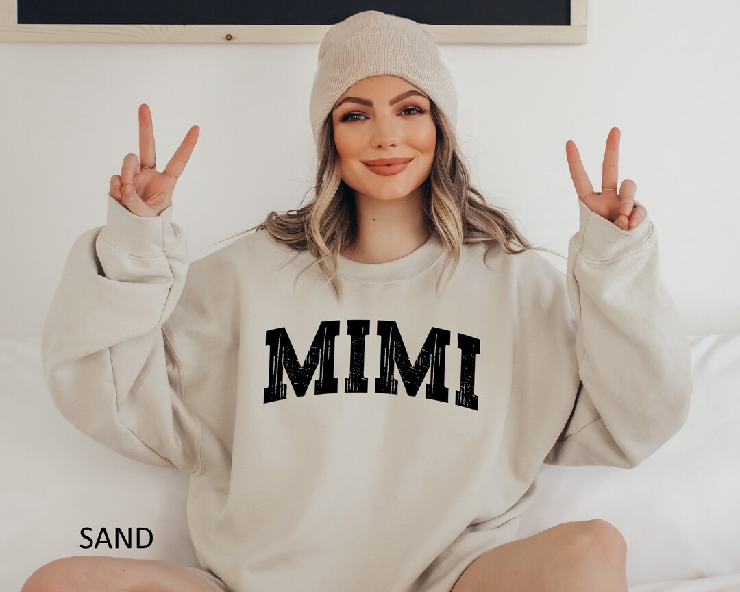 Retro Mimi Sweatshirt, Mother's Day Gift Sweatshirt, Gift for Mimi Sweatshirt or Hoodie, Cute ...