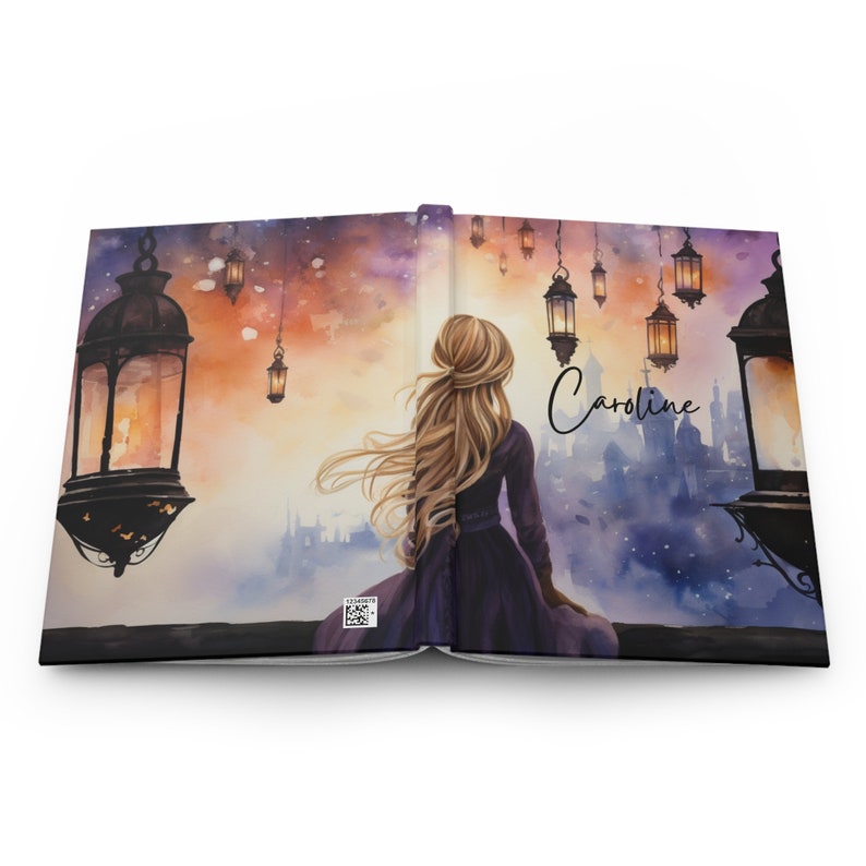 Rapunzel's Tower Personalized Notebook Custom Birthday Gift, Unique ...