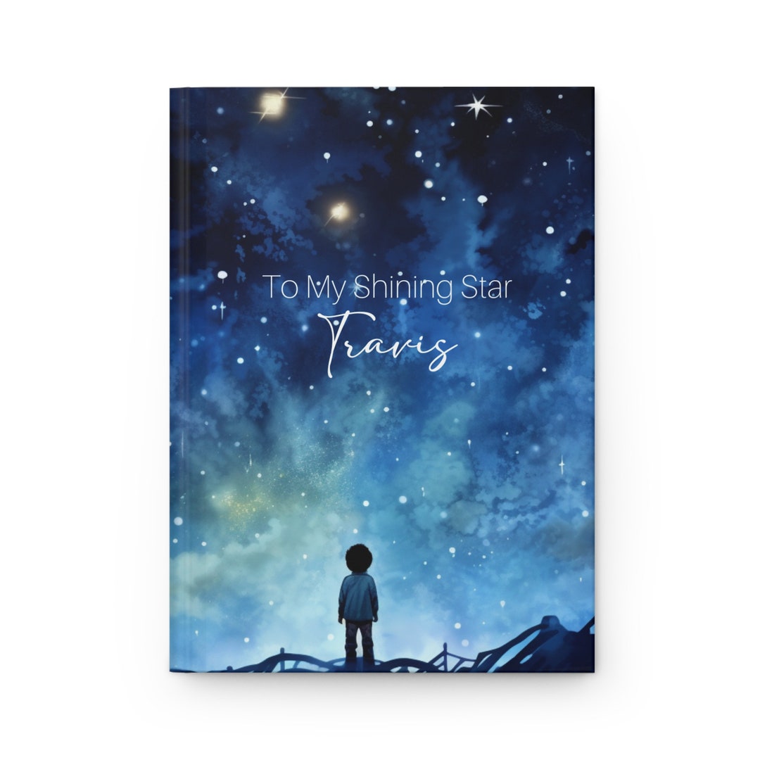 Personalized Starry Night Sky Notebook to My Rising Star - Etsy