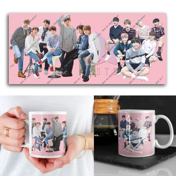 Bts Sticker Template - Etsy