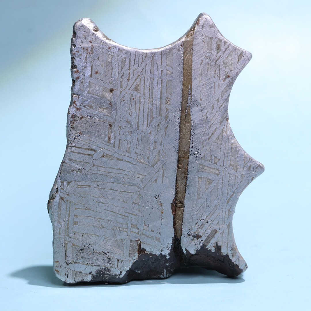 164G Meteorite Meteorite Specimen Section Iron Meteorite Materials ...