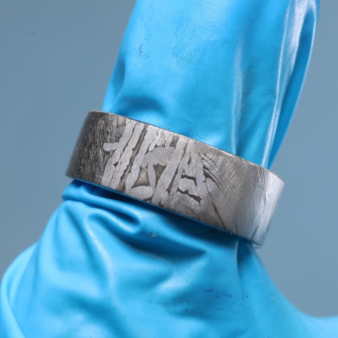 A Unique Iron Meteorites Ring ring Size Us: 11 Personalized Gifts Ring ...