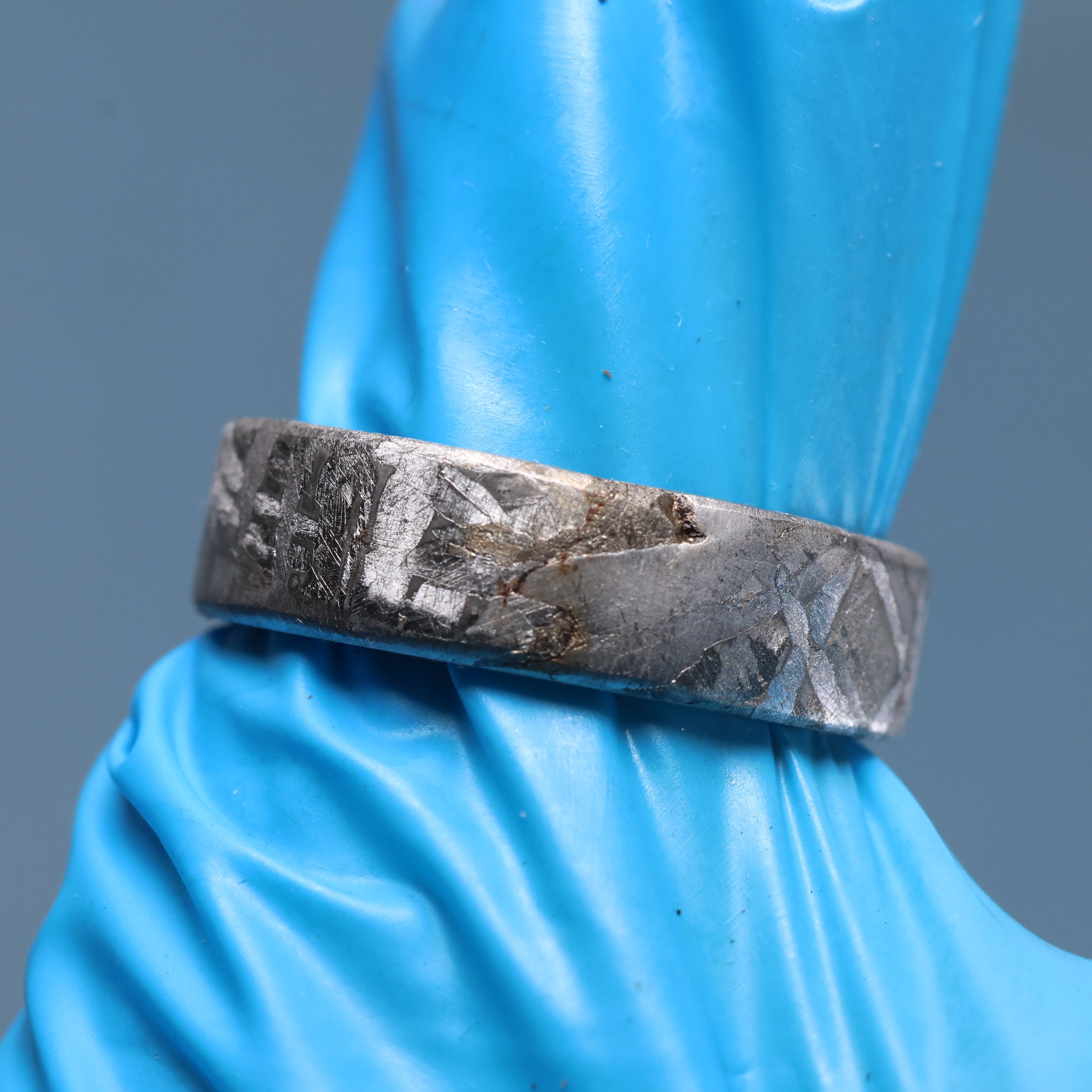 A Unique Iron Meteorites Ring ring Size Us: 11 Personalized Gifts Ring ...