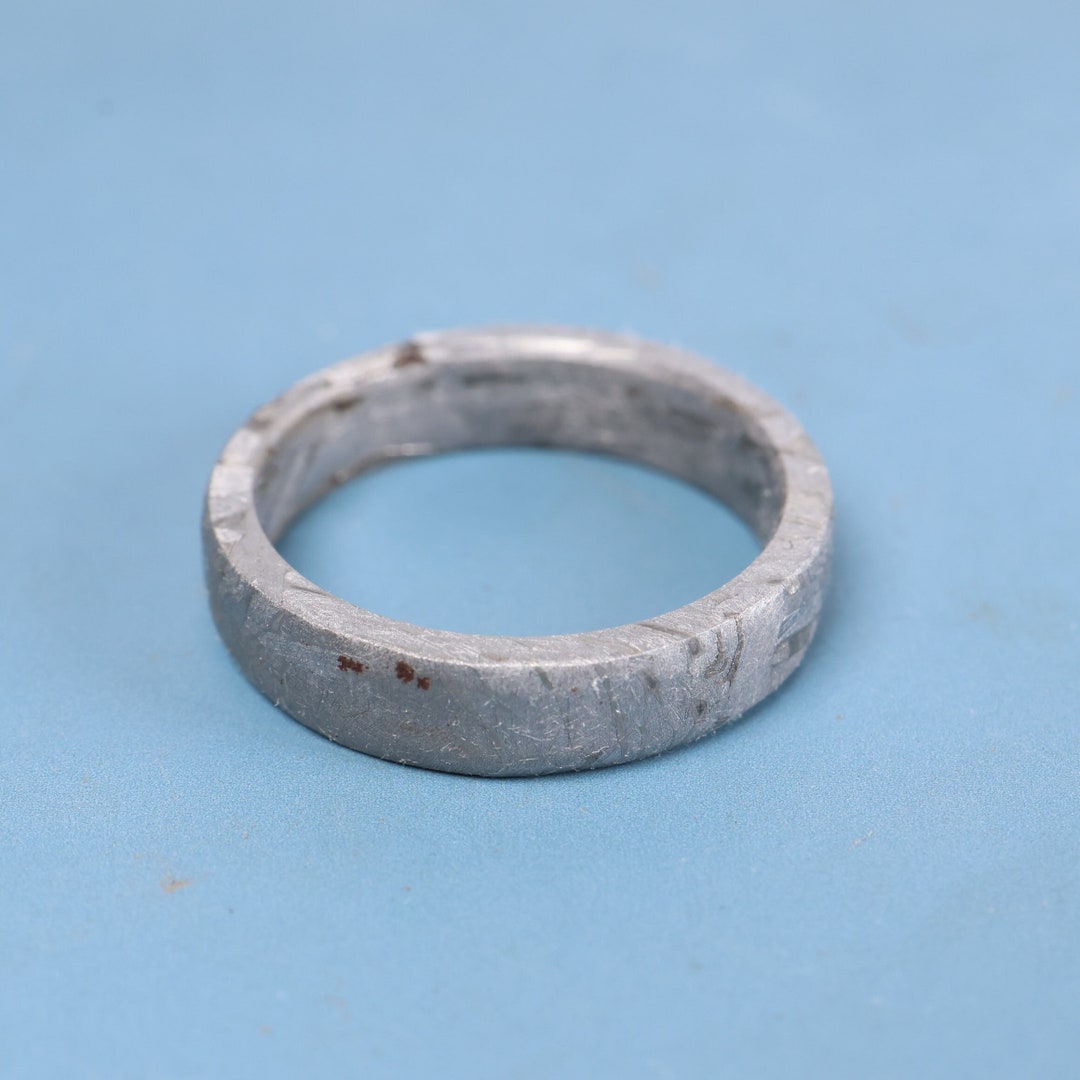 A Unique Iron Meteorites Ring ring Size Us: 7.75 Personalized Gifts ...