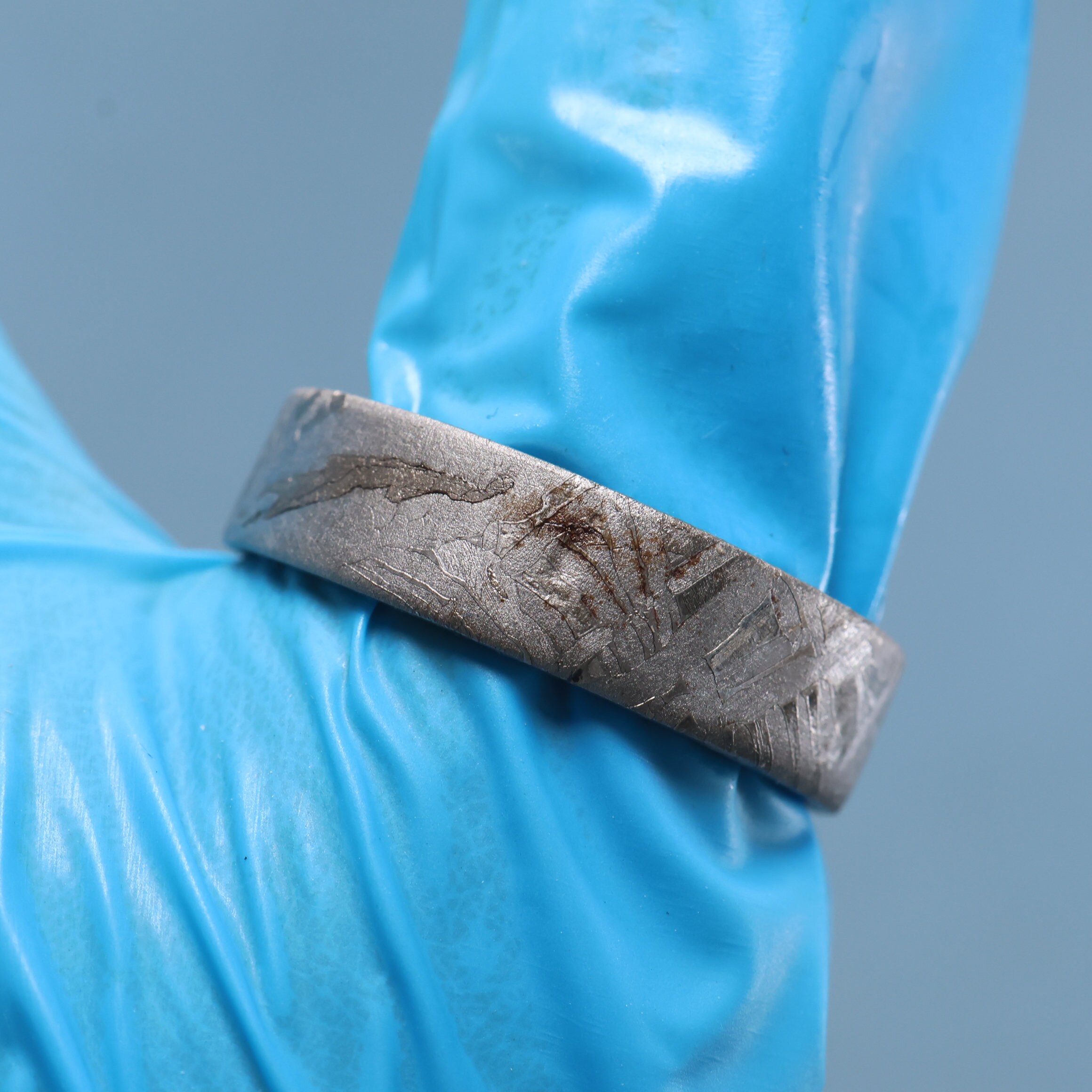 A Unique Iron Meteorites Ring ring Size Us: 14.75 Personalized Gifts ...