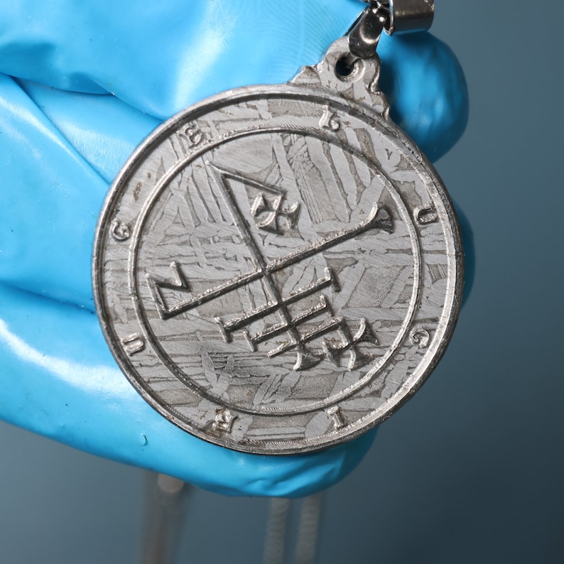 Lucifuge Logo Devil Logo, Meteor Carving Devil Seal, Meteor Pendant ...