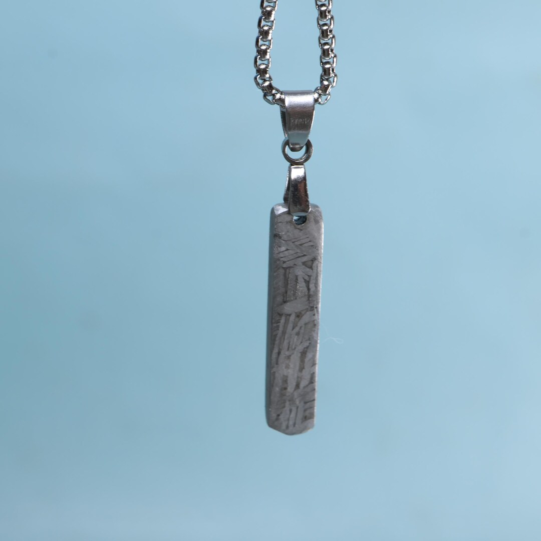 Meteorite Pendant,muonionalusta Natural Iron Meteorite Carved ...