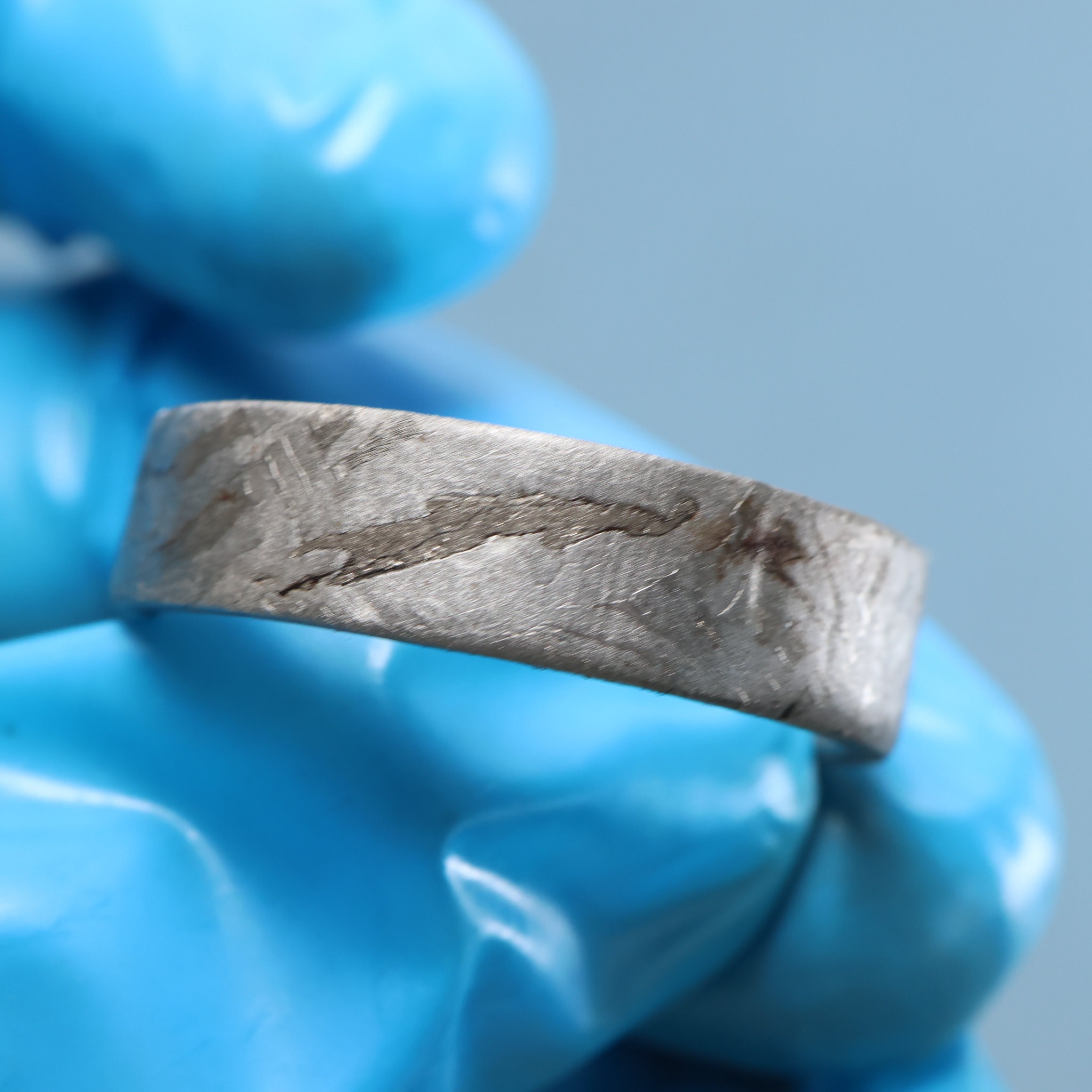 A Unique Iron Meteorites Ring ring Size Us: 14.75 Personalized Gifts ...