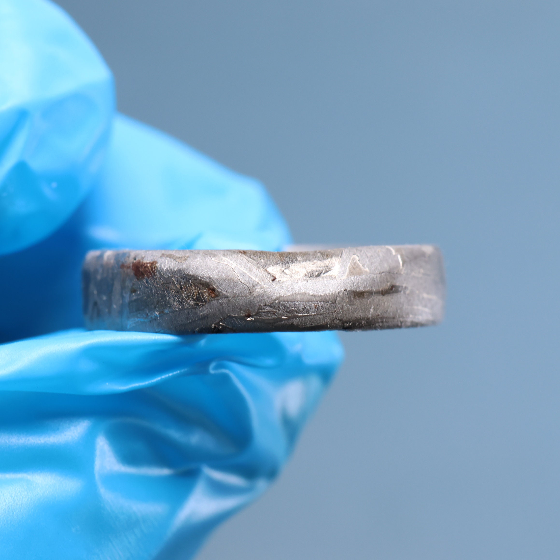 A Unique Iron Meteorites Ring ring Size Us: 7.75 Personalized Gifts ...