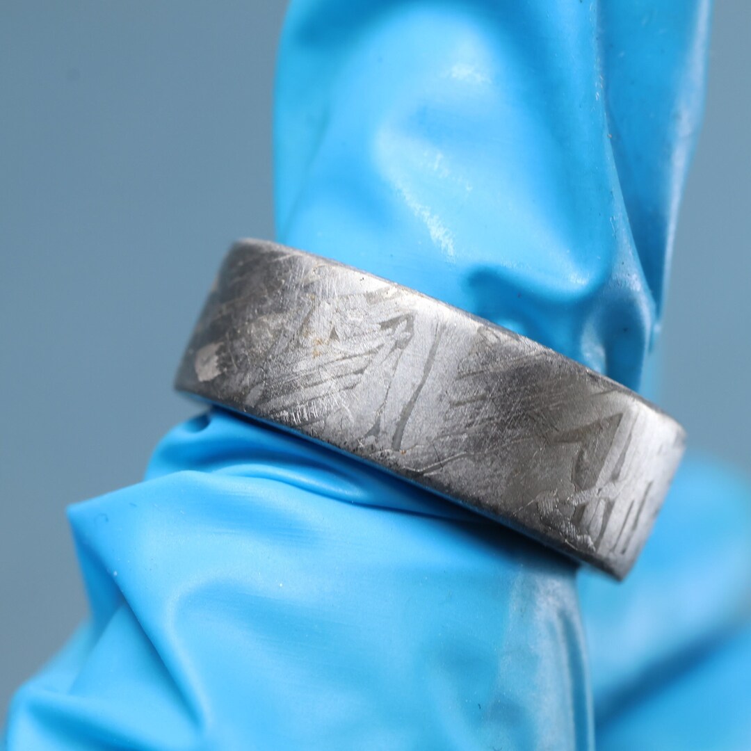 A Unique Iron Meteorites Ring ring Size Us: 10 Personalized Gifts Ring ...