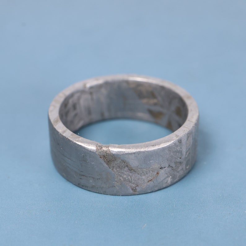 A Unique Iron Meteorites Ring ring Size Us: 10 Personalized Gifts Ring ...