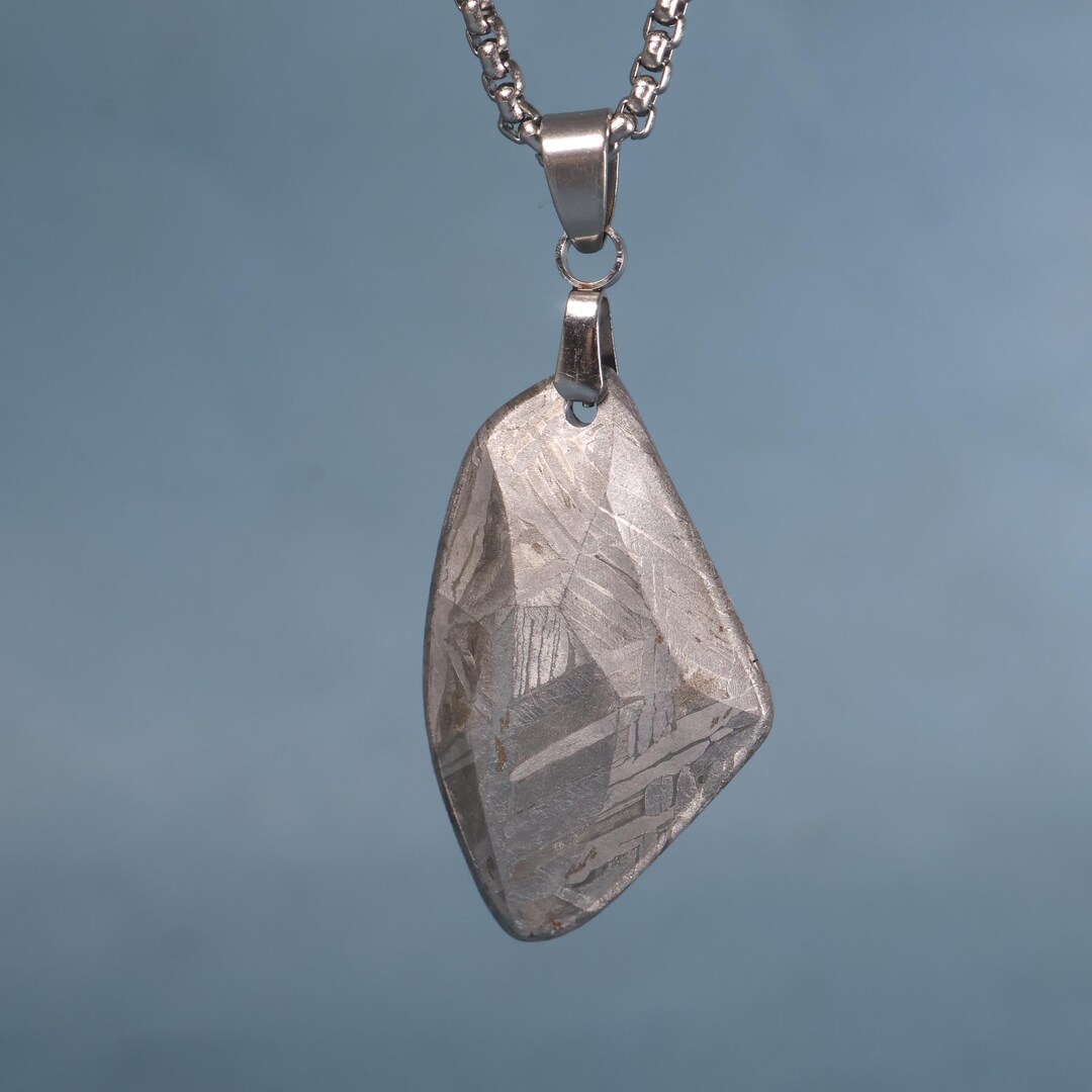 Lucky Stone Carving Meteorite, Meteorite Pendant, Necklace, Gift ...