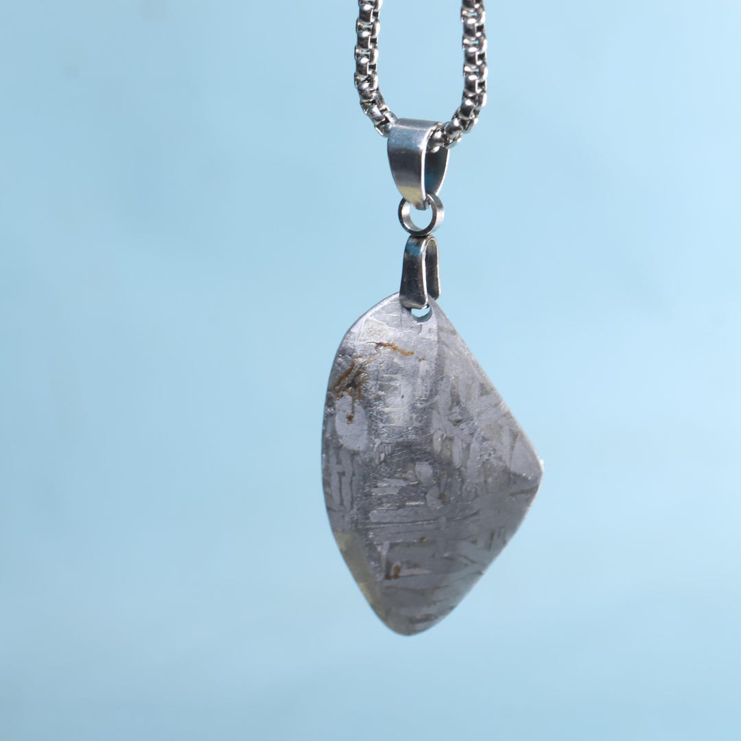 Meteorite Pendant,lucky Stone Carving Meteorite, Necklace, Gift, Meteor ...
