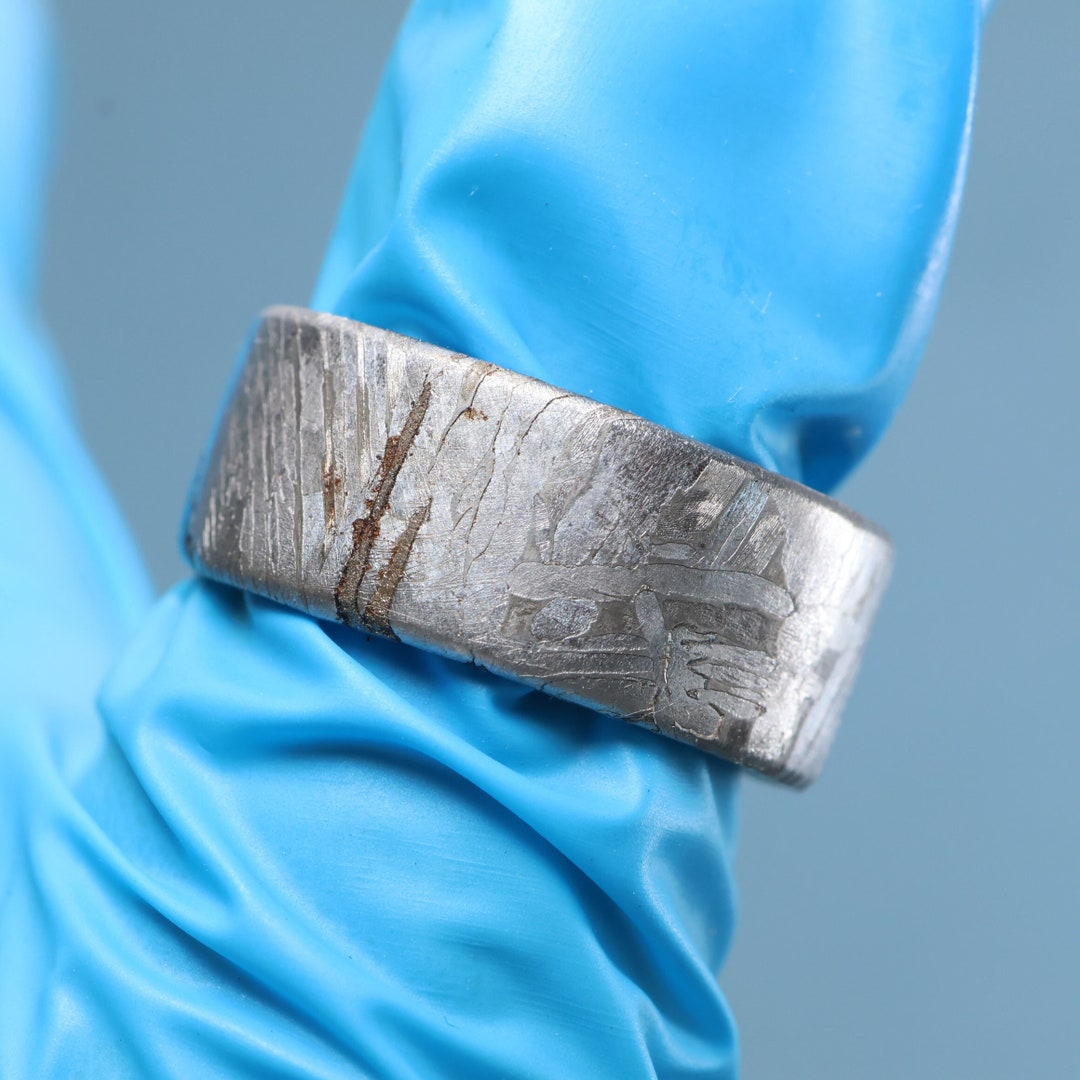 A Unique Iron Meteorites Ring ring Size Us: 11.25 Personalized Gifts ...