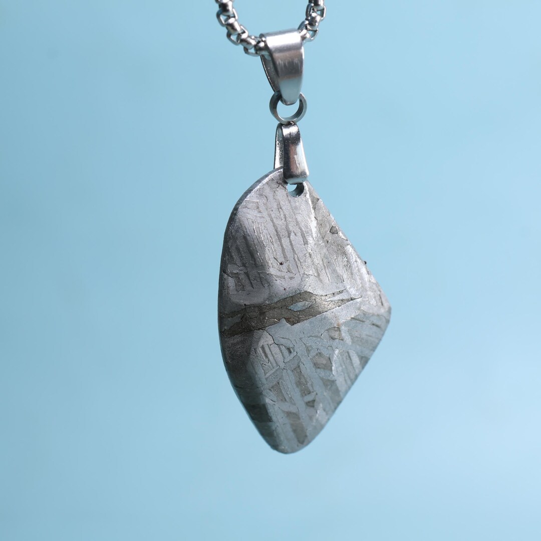 Meteorite Pendant,lucky Stone Carving Meteorite, Necklace, Gift, Meteor ...