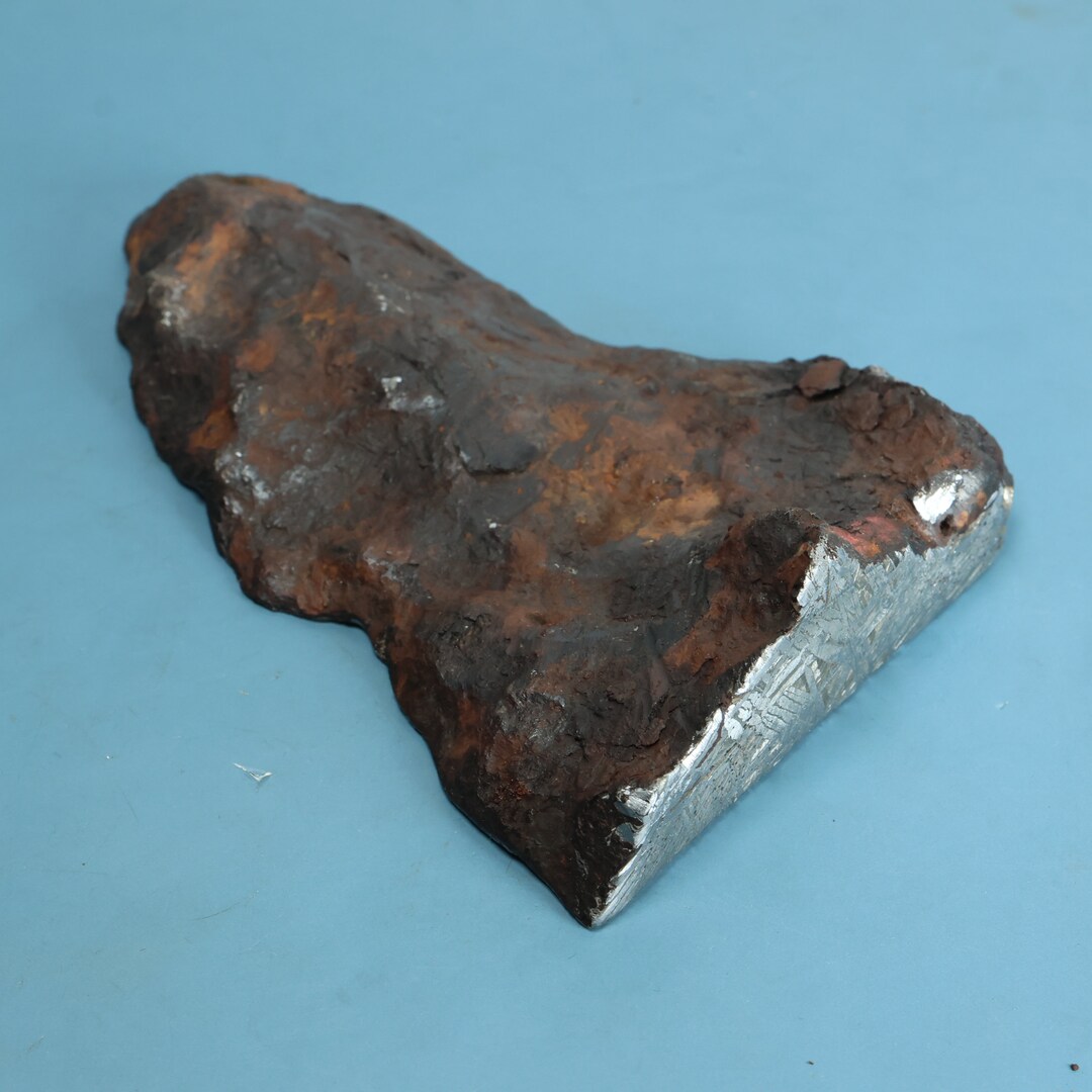 637G Natural Iron Meteorite Slices, Meteorite Raw Stones, Personalized ...